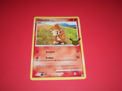 Pokemon TCG Celebrations Oversized Collectible Chimchar Card | eBay