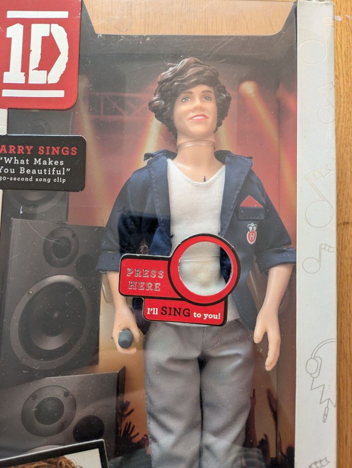 One Direction Harry Styles Singing 12" Doll 1D Hasbro NEW IN BOX | eBay
