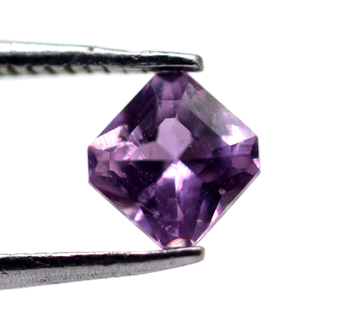 Certified Octagon Natural Purple Sapphire 0.24 Ct Lustrous Untreated ...