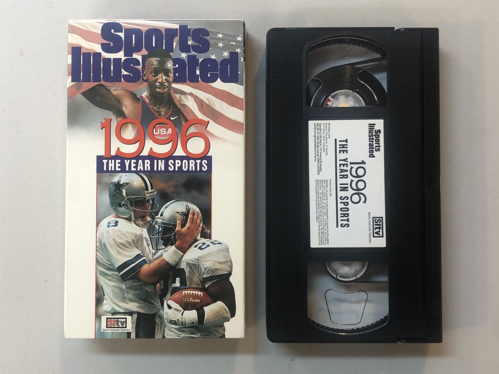 1996 The Year In Sports VHS / Dallas Cowboys / Sports Illustrated ...