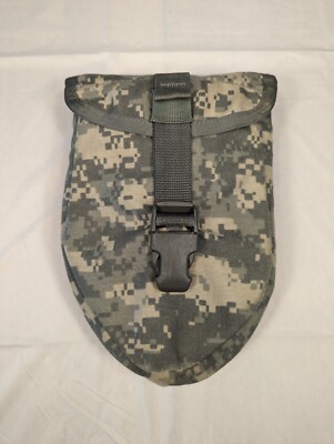 USGI Digital MOLLE II Entrenching Tool, E-Tool Carrier Pouch ACU Camo ...