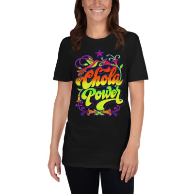 CHOLA POWER PERUVIAN WOMAN PRIDE COOL ROOTS GRAPHIC Short-Sleeve Unisex ...