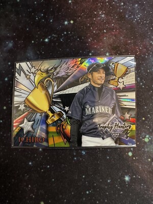 2022 Topps Stadium Club Chrome Ichiro Trophy Hunters Insert Mariners # ...