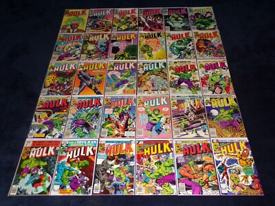 INCREDIBLE HULK 251 - 298 LOT 30 MARVEL COMICS MISSING 200 271 282 | eBay