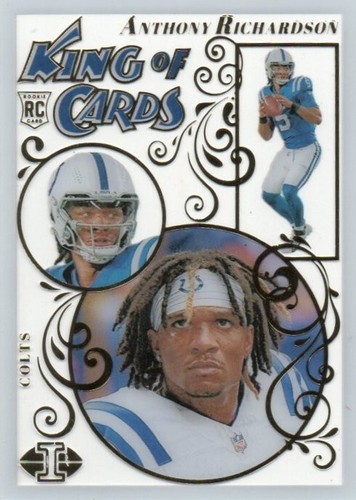 2023 Panini Illustions - King of Cards #14 - Anthony Richardson ROOKIE CARD | eBay UK