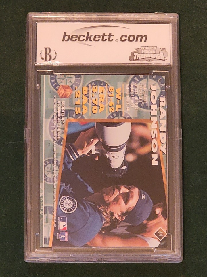 Randy Johnson 1995 Holographic UC3 64 BCCG Graded 10 | eBay