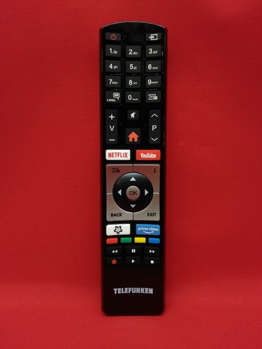 Original TELEFUNKEN TV Remote Control // TV Model: 49FB5500 | eBay