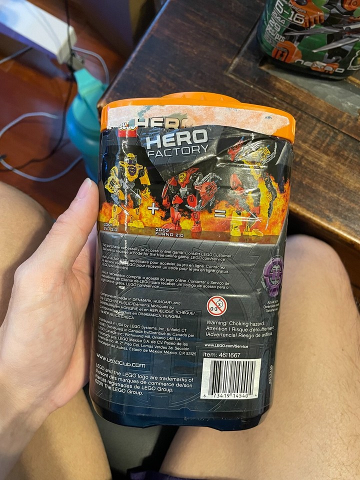 LEGO HERO Factory: Nex 3.0 and LEGO HERO Factory Evo 2.0 673419145459 ...