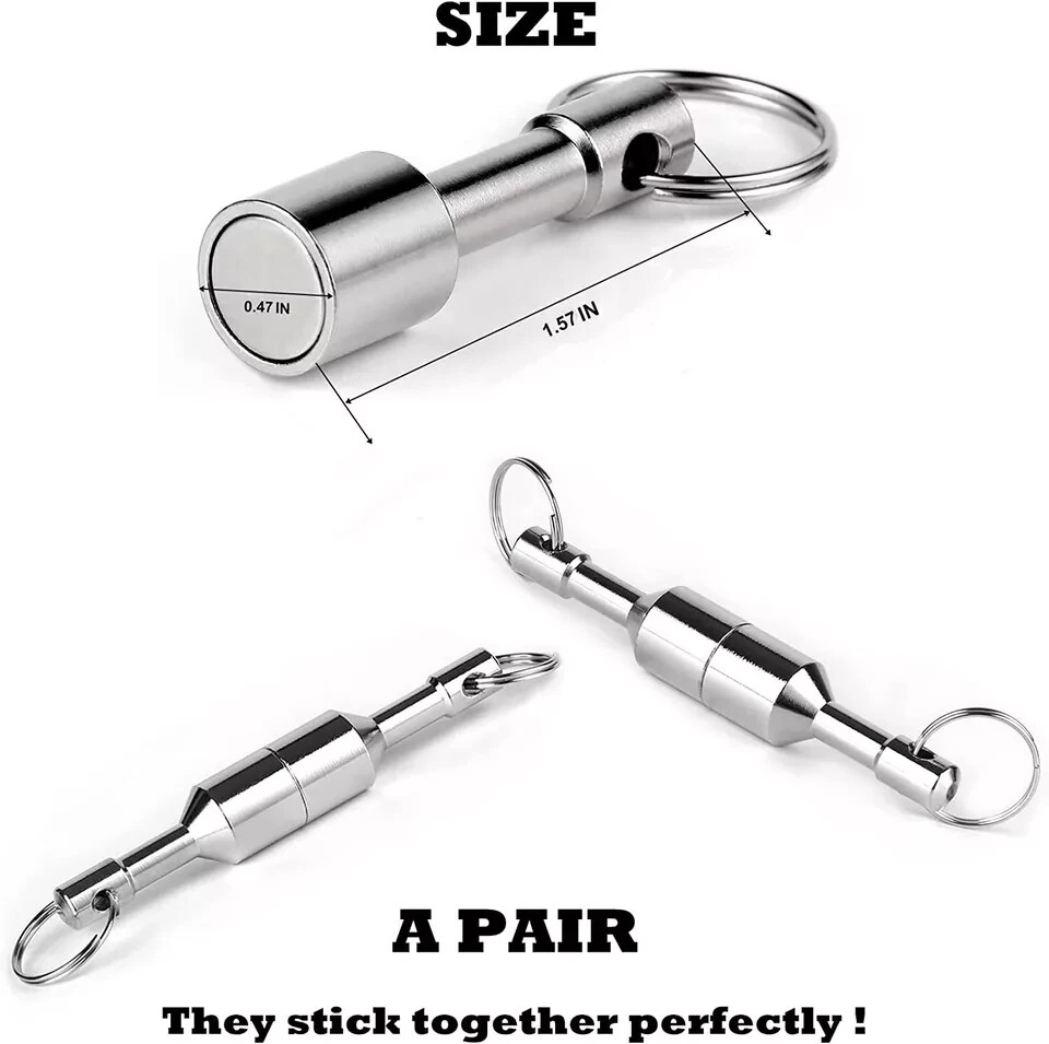Keychain Magnet Tester for Gold, Silver, Jewelry & Precious Metals with ...