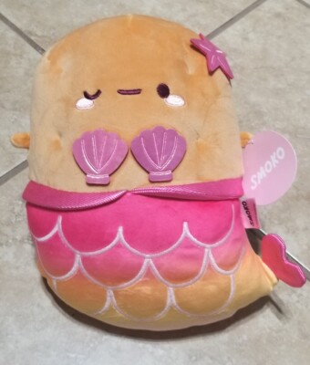 Smoko Pink Mermaid Tottie Potato 12 Inch Midi Mochi Plush | eBay
