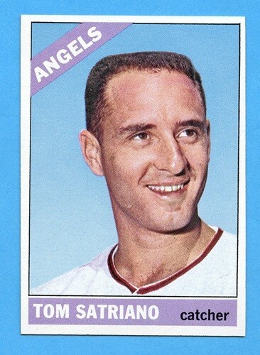 1966 Topps # 361 TOM SATRIANO LOS ANGELES ANGELS EXMT+ FREE SHIPPING | eBay