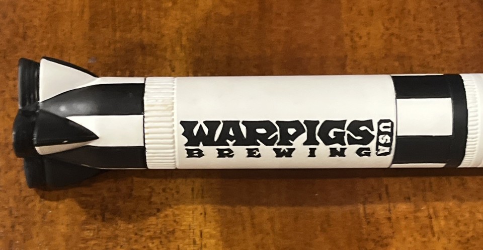 War Pigs Brewing Tap Handle Rocketship Draft Beer Tap Handle USA ...