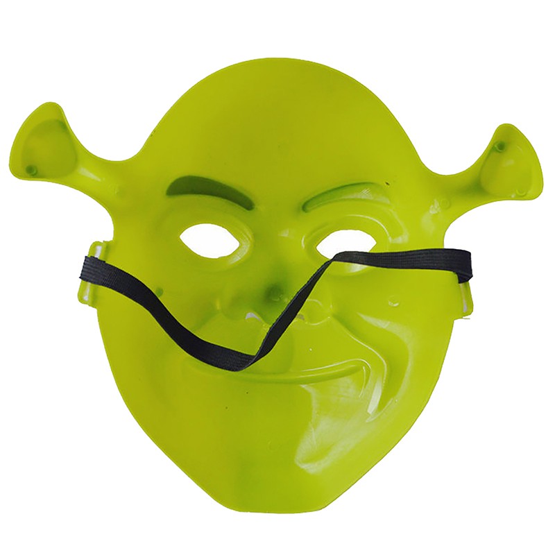 Cartoon Figure Party & Holiday DIY Decorations, Green Shrek PVC Mask ...