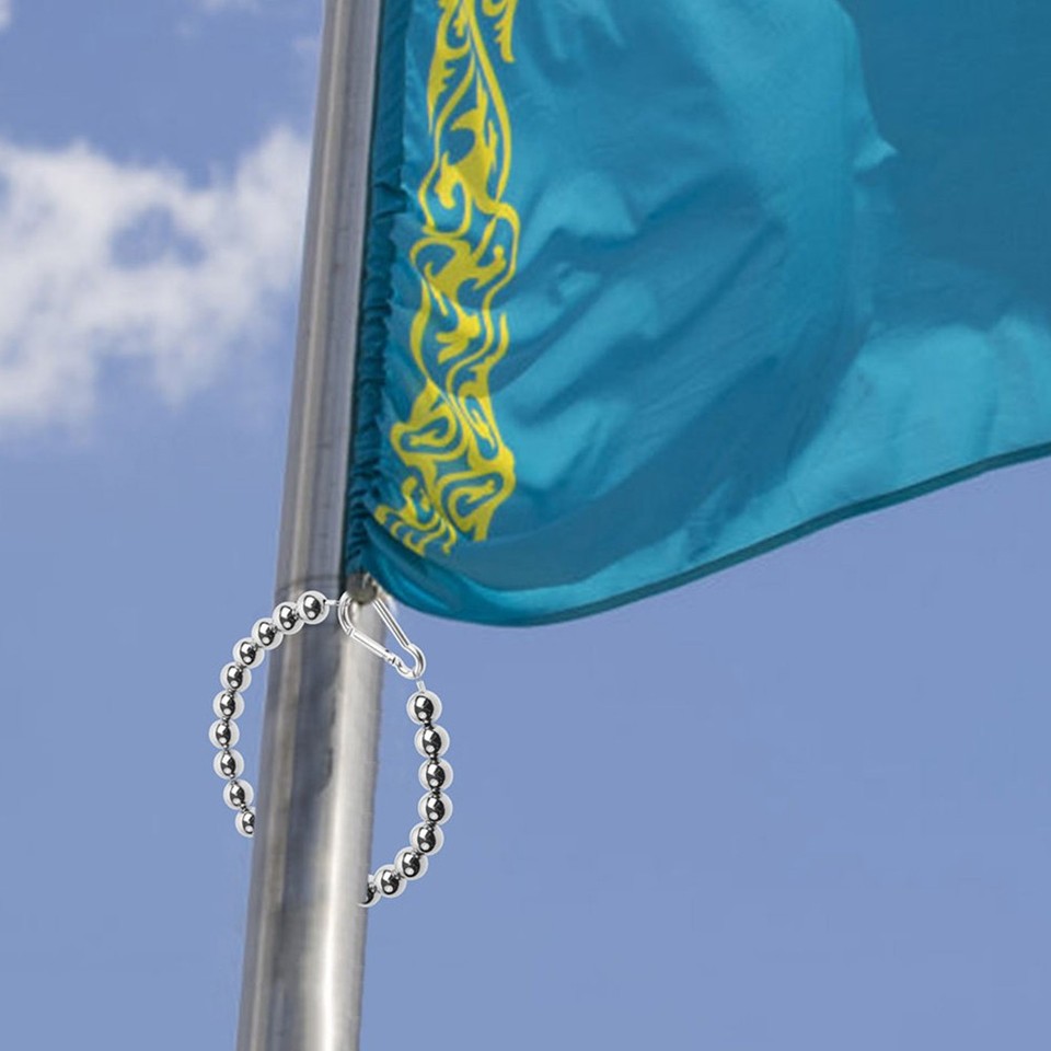 2 Pcs Flag Weights for Wind Pole Hardware Accessory Attachment Bottom ...