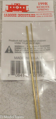 Caboose Industries HO #199 Remote Spring -- For Use w/Rigid Ground ...