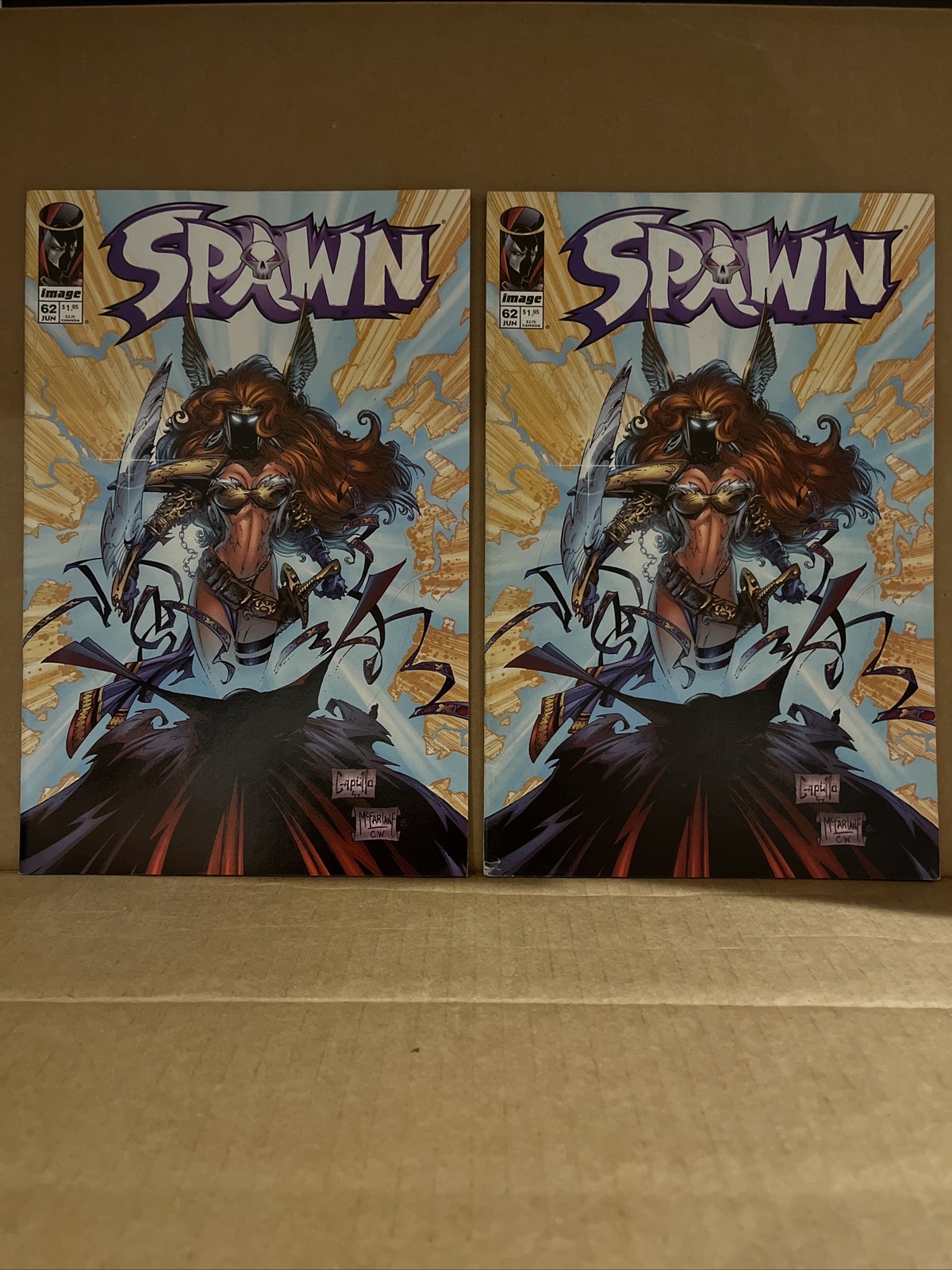 Spawn #62 Lot Of 2 Angela Cover 🔥 Image Comics 1997 | eBay