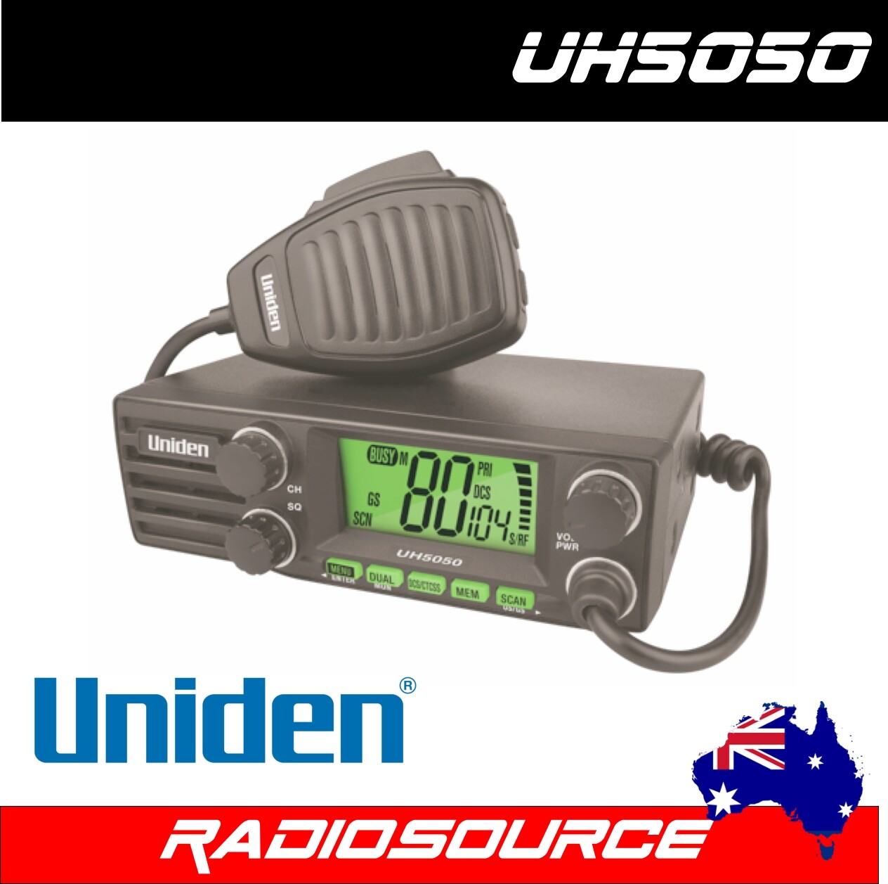 UNIDEN CB RADIO 12V/24V DIN UHF UH5050 for sale online | eBay