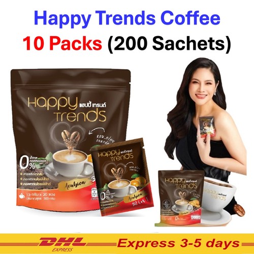 Happy Trends Coffee 32 in 1 Healthy Coffee Mix with Collagen Nourish ...
