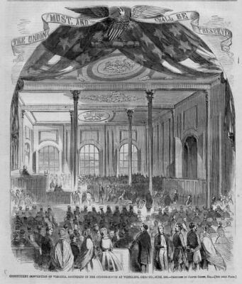 WHEELING VIRGINIA CONSTITUTION CONVENTION, CUSTOM-HOUSE | eBay