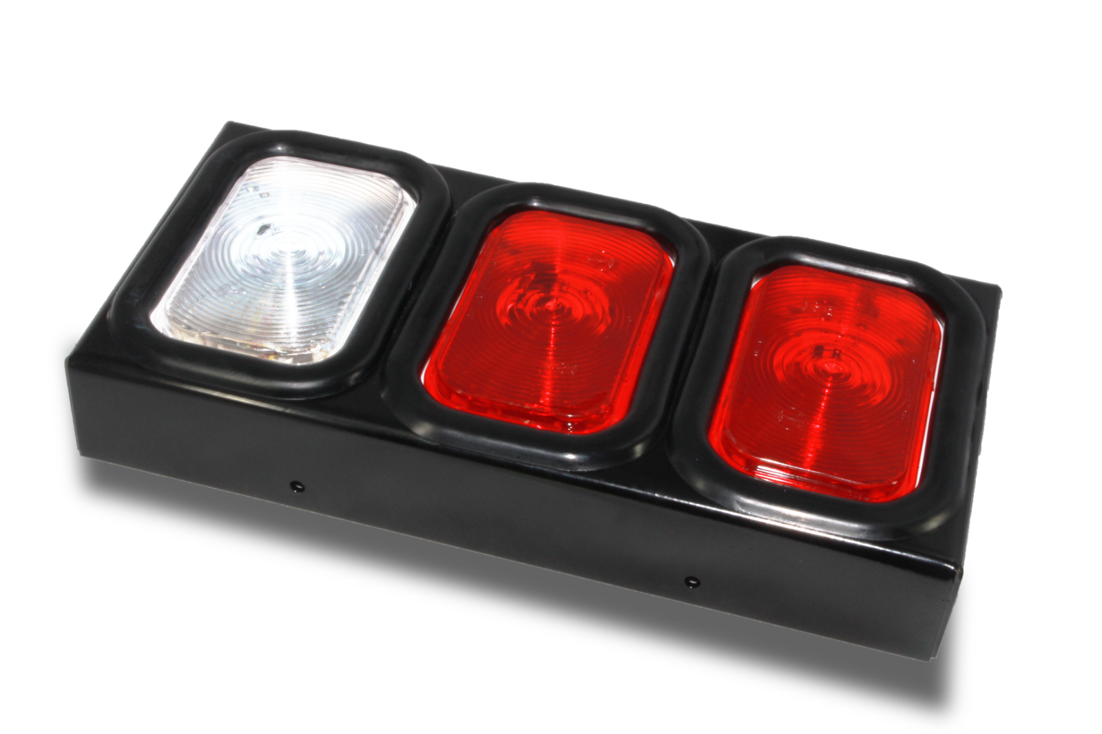 Tommy Gate Bolt-on LED 3-Light Kit 12v T-58L 2-red 1-clear each side ...