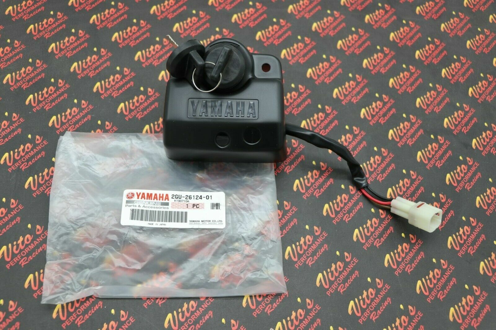 NEW Vito's Yamaha Banshee KEY & PLASTIC COVER on/off switch BRAND NEW ...