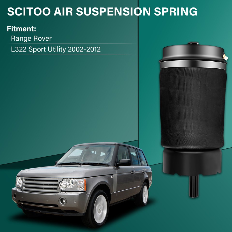 Rear Pair Air Suspension Springs For Land Rover Range Rover HSE L322 ...