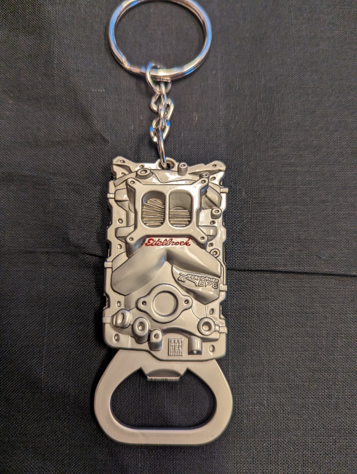 Edelbrock Racing Performer EPS Intake Manifold Keychain Bottle Opener ...