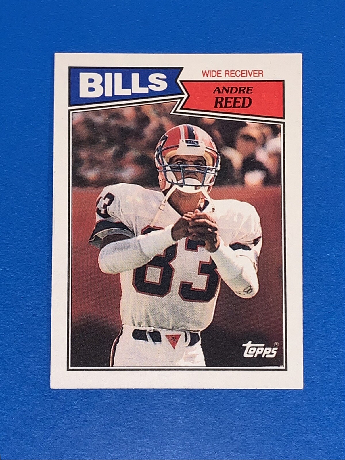 1987 Topps Andre Reed Football Card #365 Buffalo Bills Set Break | eBay