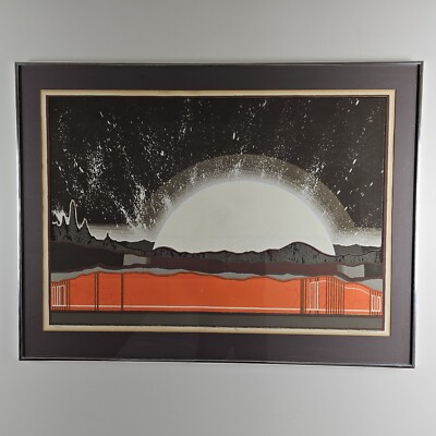 ART - VTG Signed Richard Gilbert Limited Edition Serigraph 40.25x30.25 ...
