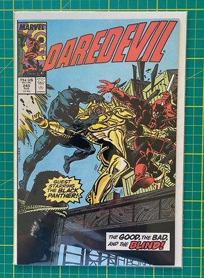 Marvel Comics Early Daredevil Comics #245 (1987) Vintage Daredevil ...