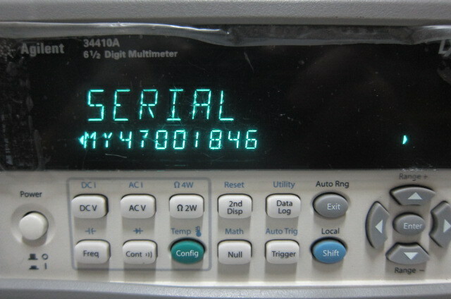Agilent 34410A 6 1/2 Digit High Performance Digital Multimeter for sale ...