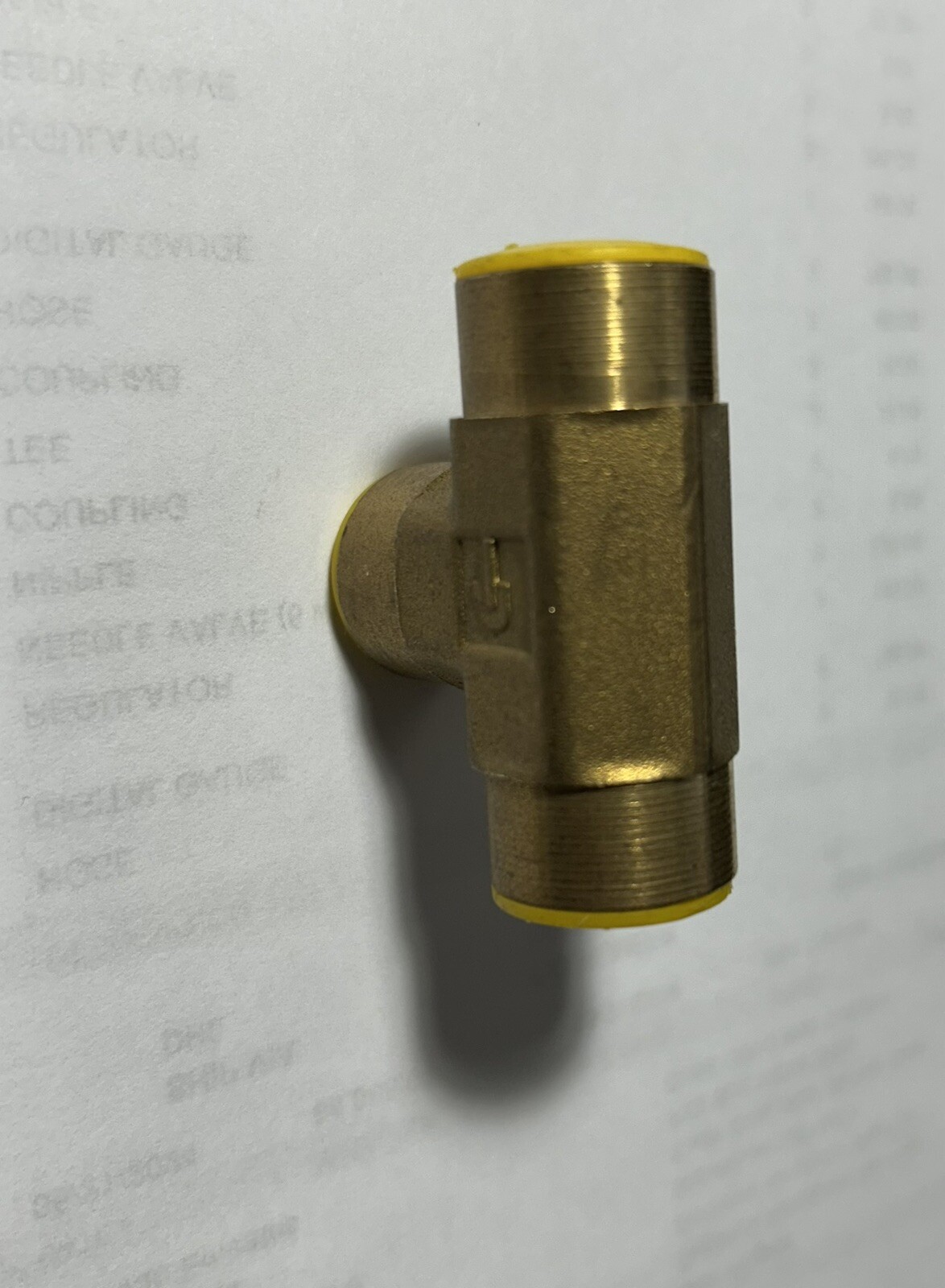 1/4 MMO-B Parker Pipe & Port Tee Brass 3200 PSI 1/4 MMO-B USA | eBay