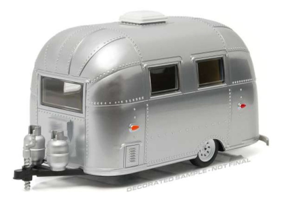 Airstream Bambi Caravan Trailer American 16ft 1:24 Scale Retro Diecast ...
