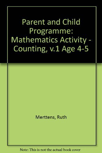 Parent and Child Programme: Mathematics Activity - Counting, V.1 ...