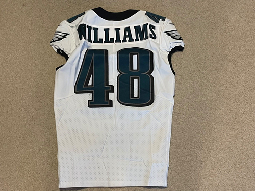 Williams AWAY Philadelphia Eagles 2015 PM Game Used Issued Awesome Jersey | eBay