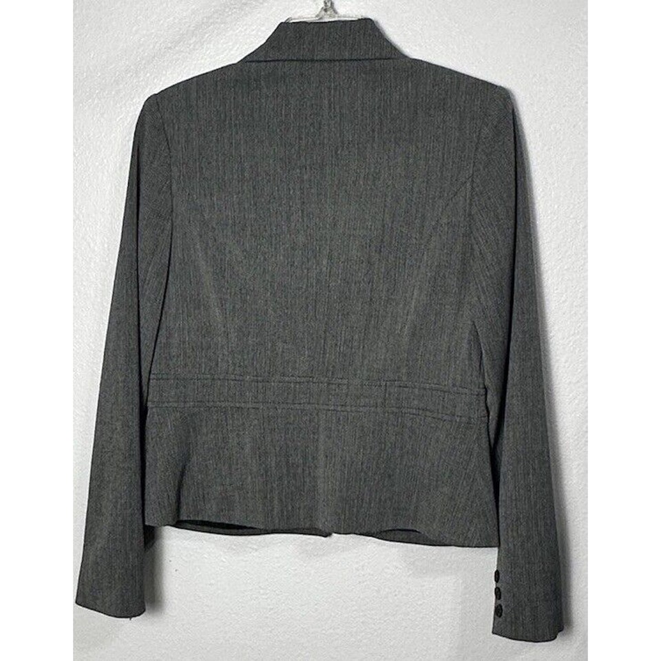 Apostrophe Women’s Designer Three Button Front Blazer Jacket Stretch ...