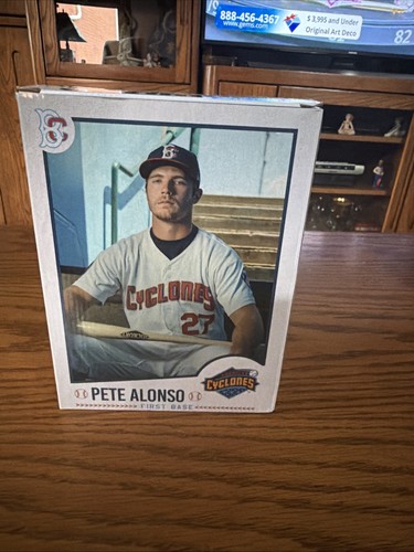 Brooklyn Cyclones Pete Alonso Bobblehead 2024 Amazin Starts Here. NIB ...