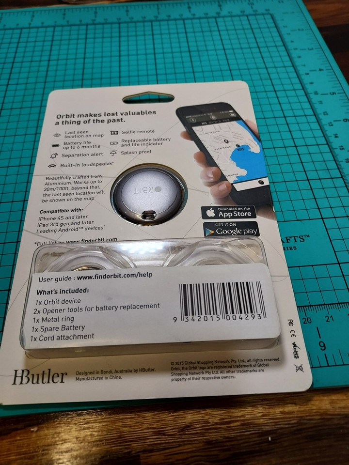 Orbit Key Finder / Selfie Remote iOS Android NEW! FREE SHIPPING! | eBay