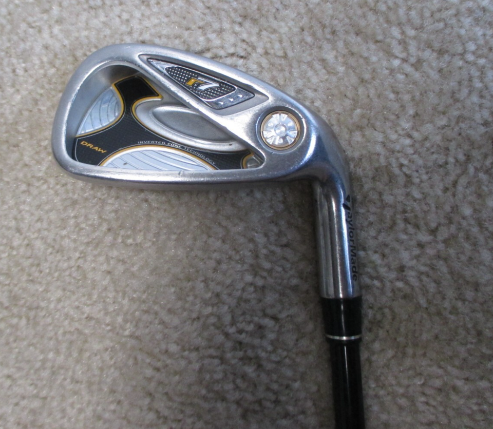 TaylorMade R7 Draw #7 Iron REAX 55 Flex R Graphite Shaft - Right Handed ...