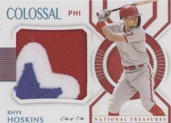 2021 Panini National Treasures - Colossal Materials Holo Platinum Blue ...