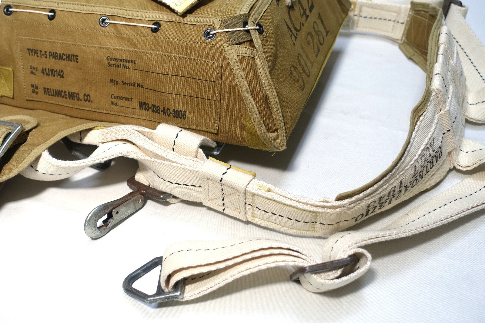 wwii US T-5 parachute assembly reproduction | eBay