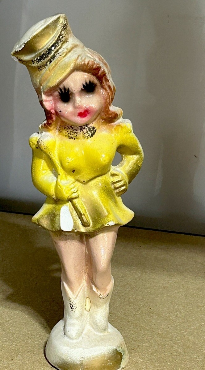 Antique Carnival Chalkware Figures