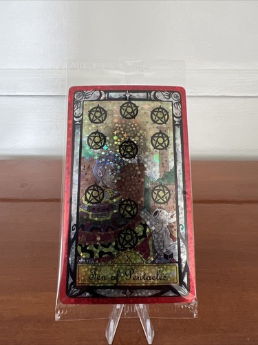 Metazoo Tarot TEN OF PENTACLES Card Sealed Old Scratch Seance Fast ...