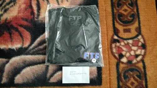FTP Outline Logo Tee Black Medium BRAND NEW 100% AUTHENTIC Bear Fuct DC ...
