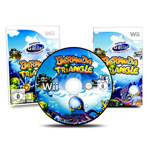 Nintendo Wii Jeu Bermuda Triangle Emballage D'Origine avec Manuel ...