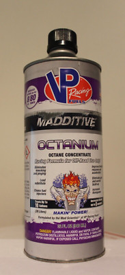 VP Racing Fuels 2855 Madditive Octanium Octane Booster Racing Formula ...