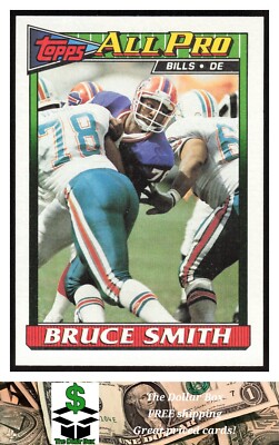 1991 Topps #59 Bruce Smith - Buffalo Bills | eBay