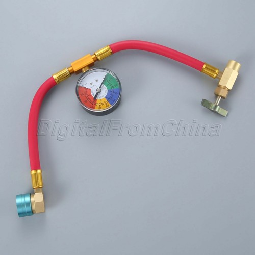 R1234YF Charging Hose Kit A/C Tools Female 1/2" ACME LH Thread Quick ...