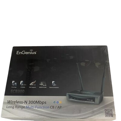 NEW IN BOX EnGENIUS ECB350 Long Range Multi-function Gigabit CB/AP | eBay