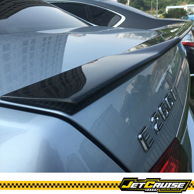Fits 10-16 Mercedes Benz E-Class W212 Rear Trunk Spoiler Carbon Fiber ...